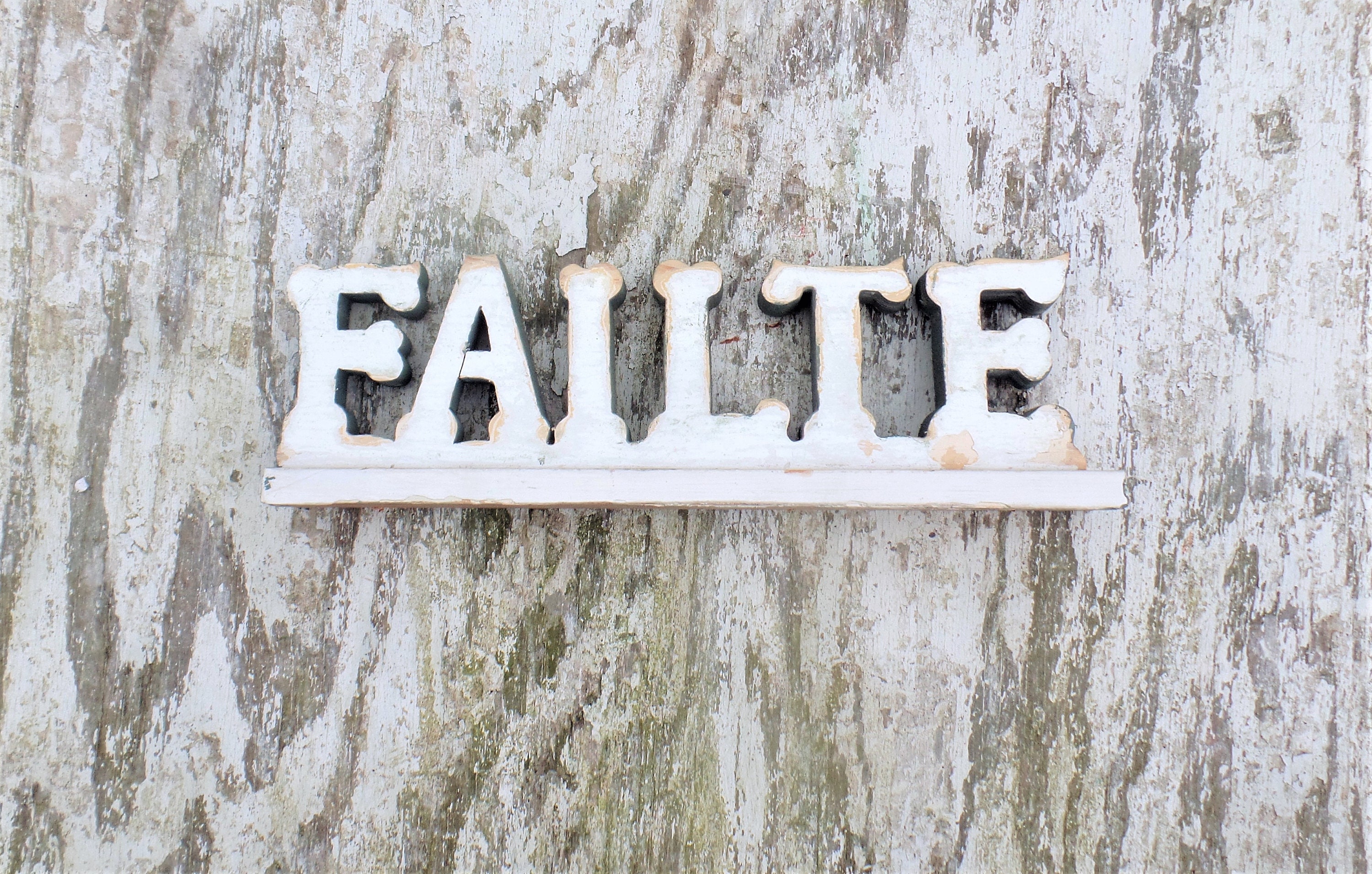 Failte Sign Irish Welcome Sign Celtic Decor Reclaimed Wood | Etsy