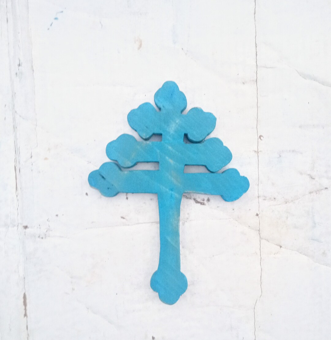 Maronite Cross, Lebanese Cross, Wooden Wall Cross, Reclaimed Wood Cross ...