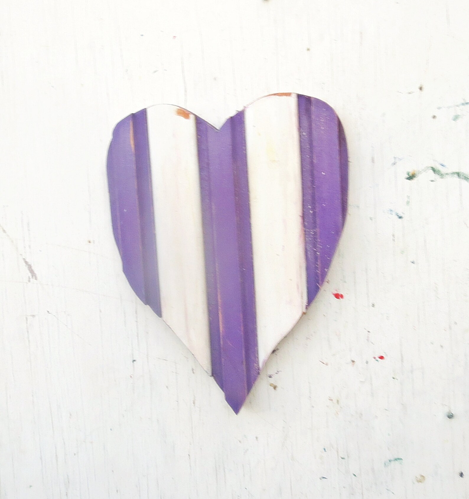 Purple Heart Nursery Decor Purple Wall Decor Reclaimed Wood - Etsy