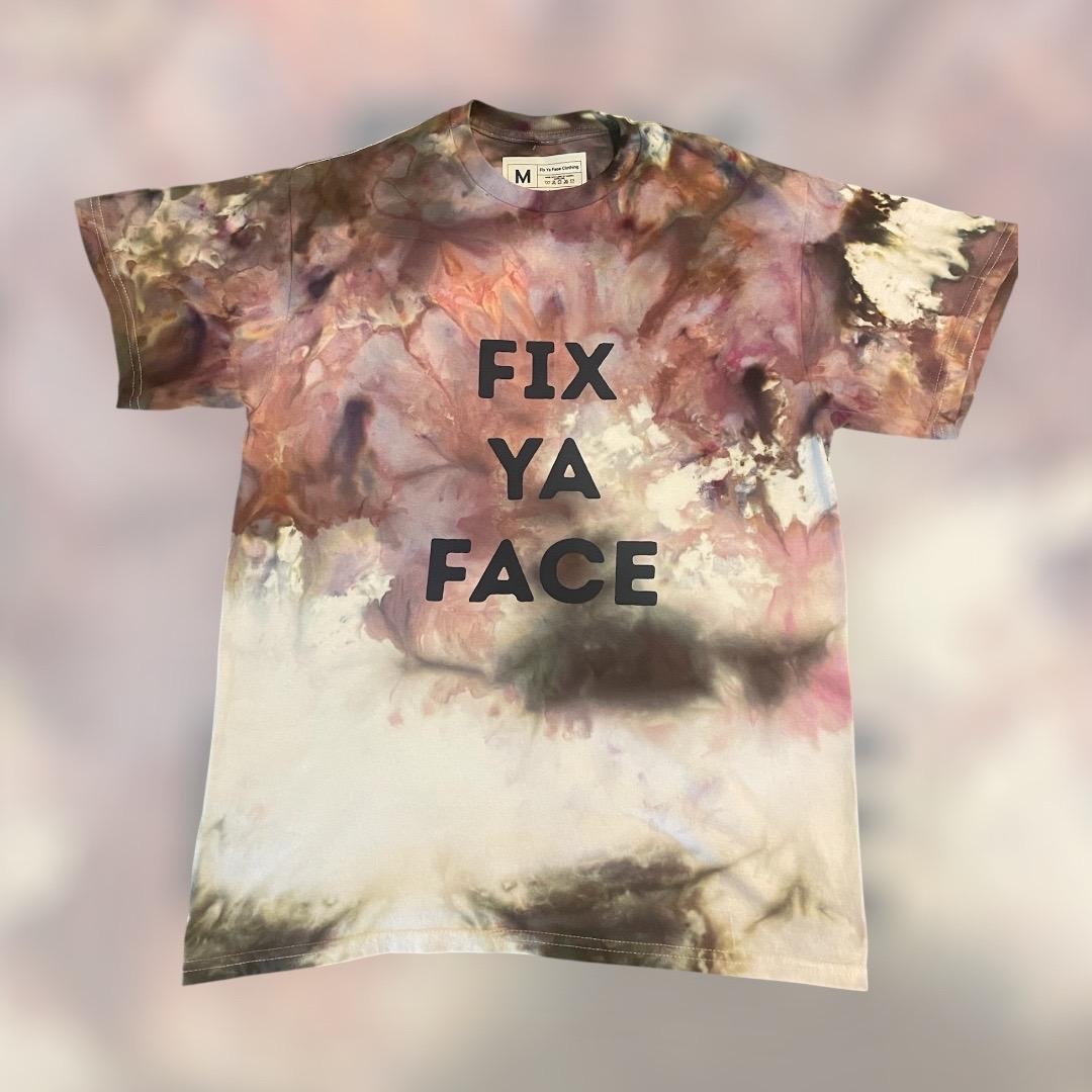 Fix Ya Face Tie Dye Tee (medium) - Etsy