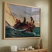Horizontal Vintage Sailing Digital Art Print, Nautical Wall Decor ...