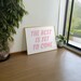 The Best is yet to Come Wall Art Poster, Pink Retro Aesthetic Poster, Trendy Apartment Decor ...