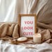 You Look Cute Poster, Minimalist Wall Art, Positive Quote Print ...