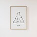 Mindfulness Poster Set: Breath & Grateful Yoga Prints (digital Download ...