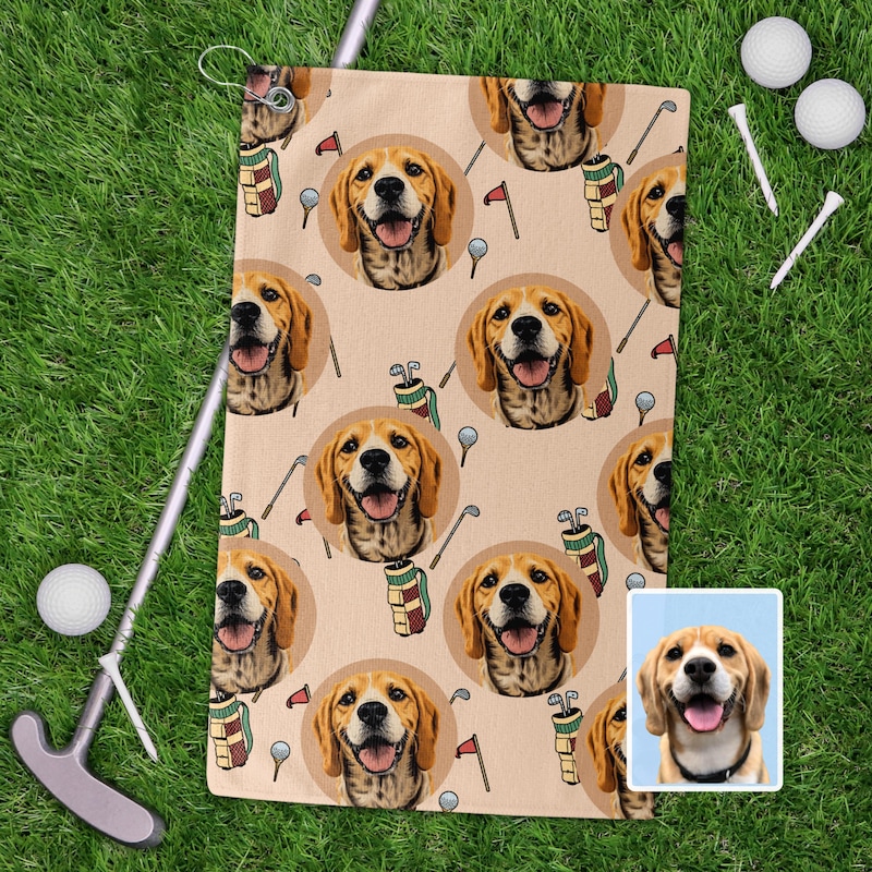 Custom Golf Towel 4 Pets - Etsy