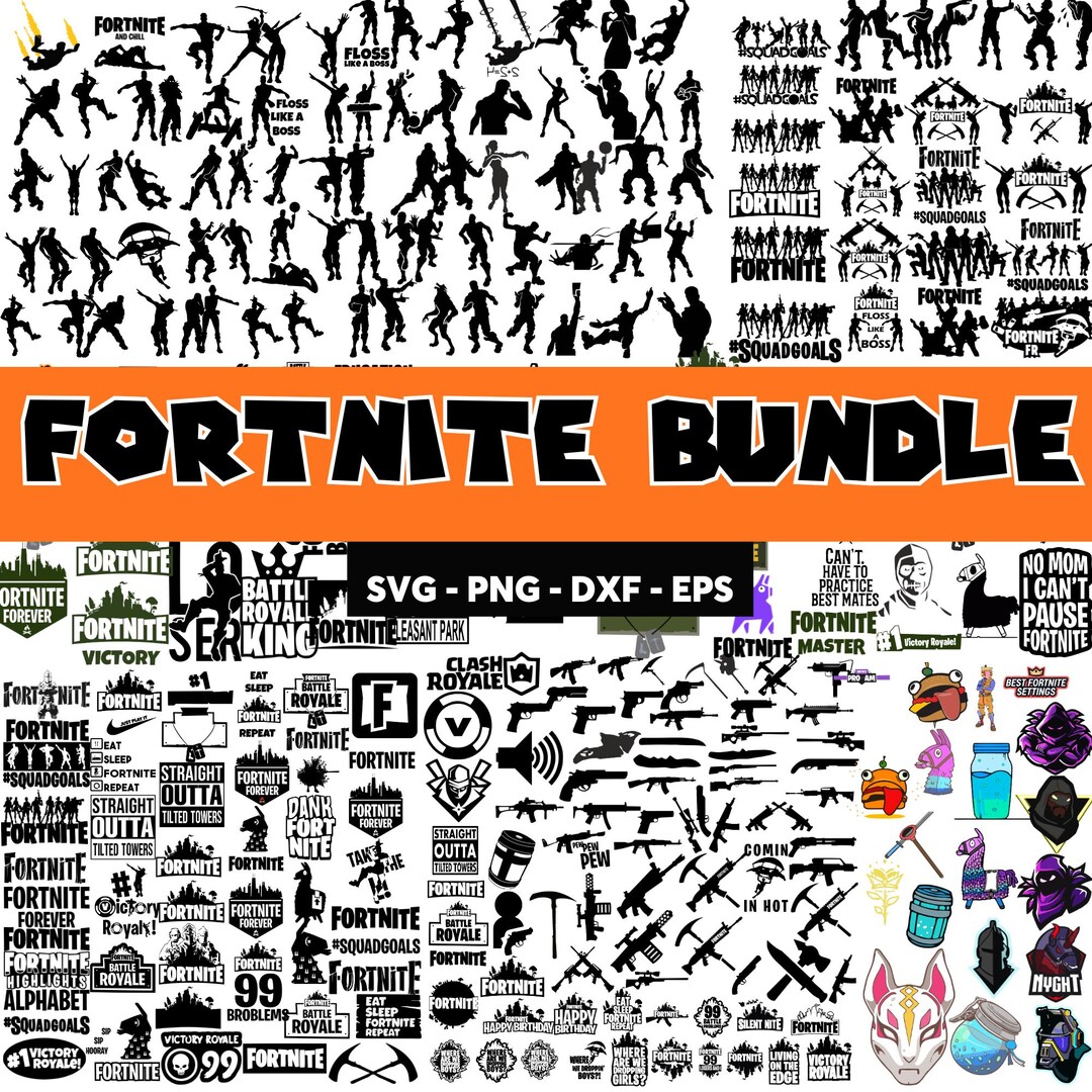 Battle Royale Gamer SVG Bundle for Cricut and Silhouette, Gaming ...