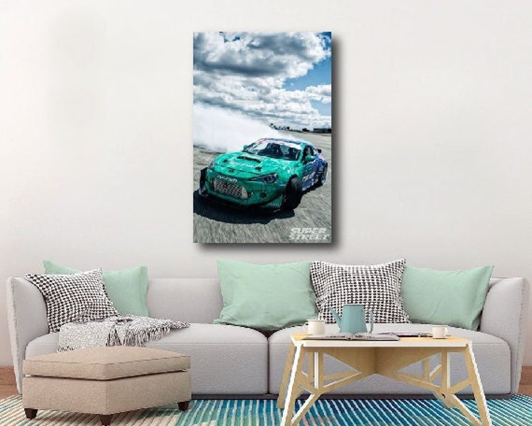 Subaru BRZ Limited 2012 Car Canvas Poster Print, Subaru BRZ Ts Poster ...