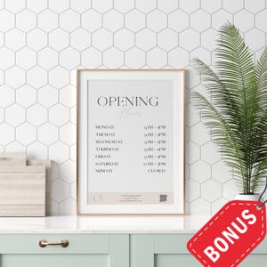 Price List Template, Editable Pricing List Template for Small Business ...