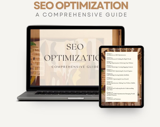 Comprehensive SEO Optimization Guide | Editable Template With MRR + PLR | Learn Keyword Research ...