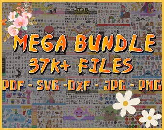 75000 Svg Cut Files for Cricut Bundle, Svg Designs Mega Bundle ...