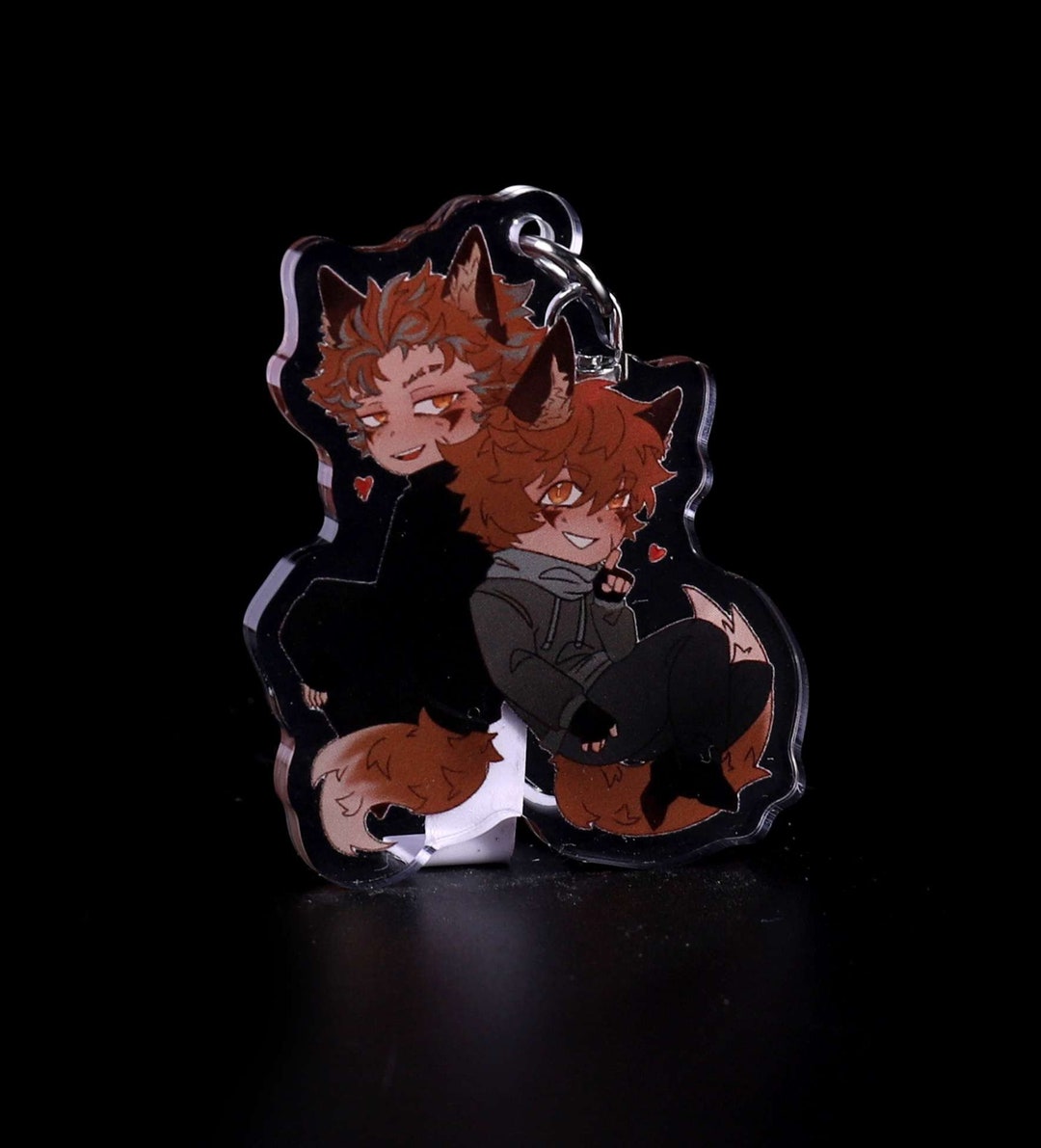 TPOF Fox / BTD Ren Hana Acrylic Charm Keychain - Etsy