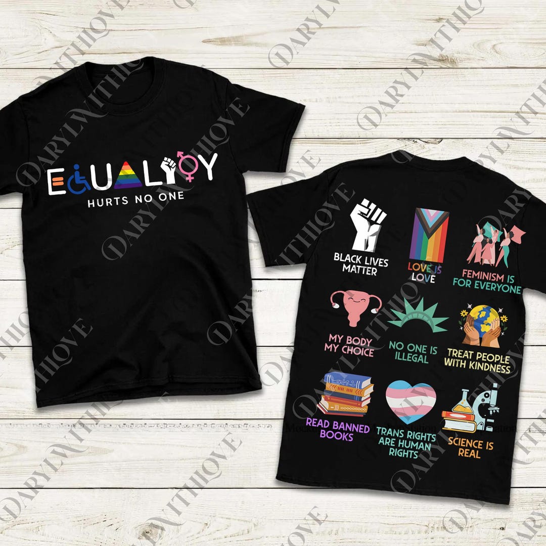 Equality Hurts No One Png, Raise Kind Humans Png, Human Rights Digital ...