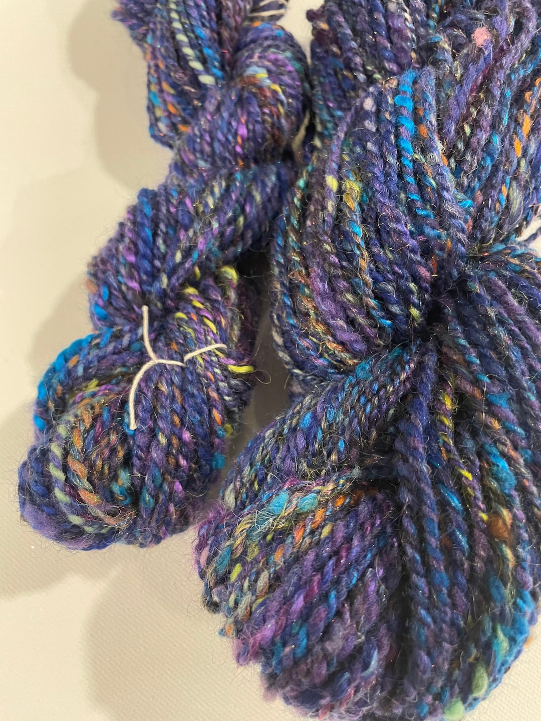 Art Yarn 166 Yards 2 Ply Worsted Wool Blend Bright Galaxy - Etsy