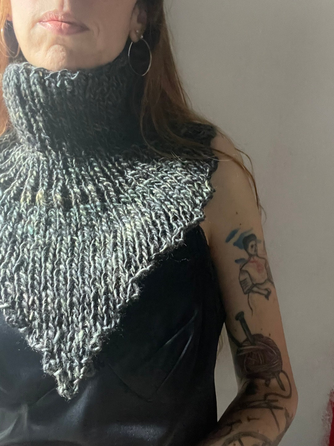 The Winter Armor Cowl Knitting Pattern - Etsy