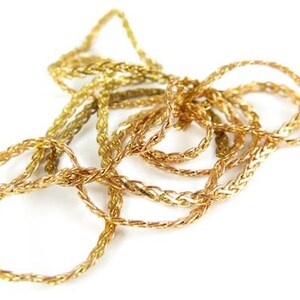 Unique Vintage Shiny Brass Pretzel Chain (4 Feet) (CP228) - Etsy