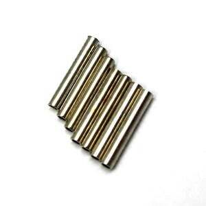 SALE - Vintage Rhodium Plated Tube Beads (app 144X) (B537) - Etsy