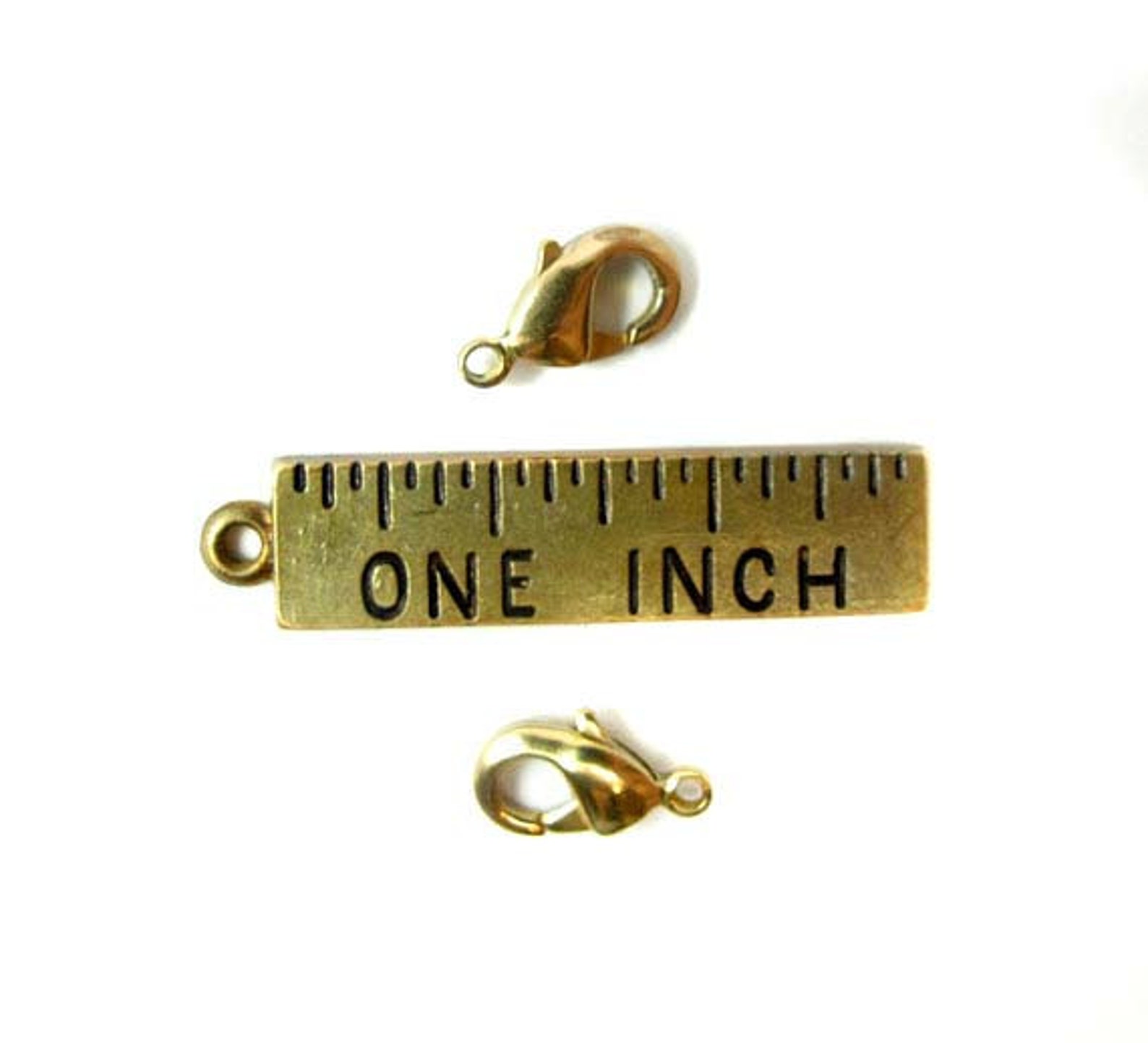 Small Shiny Raw Brass Lobster Clasps - 10mm (16X) (K801-A) - Etsy
