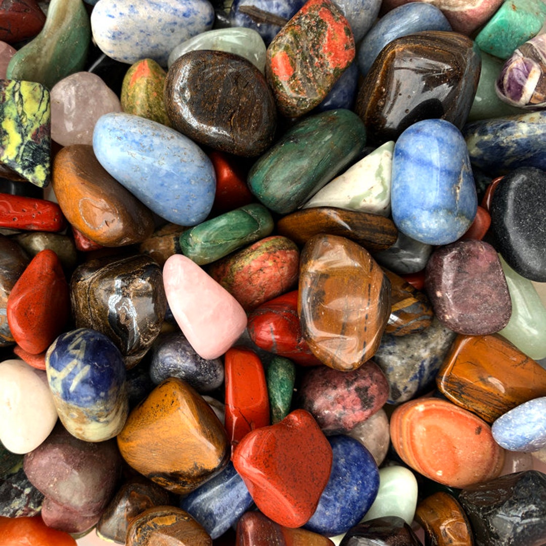 Tumbled Gemstone Mix (NS728) - Etsy