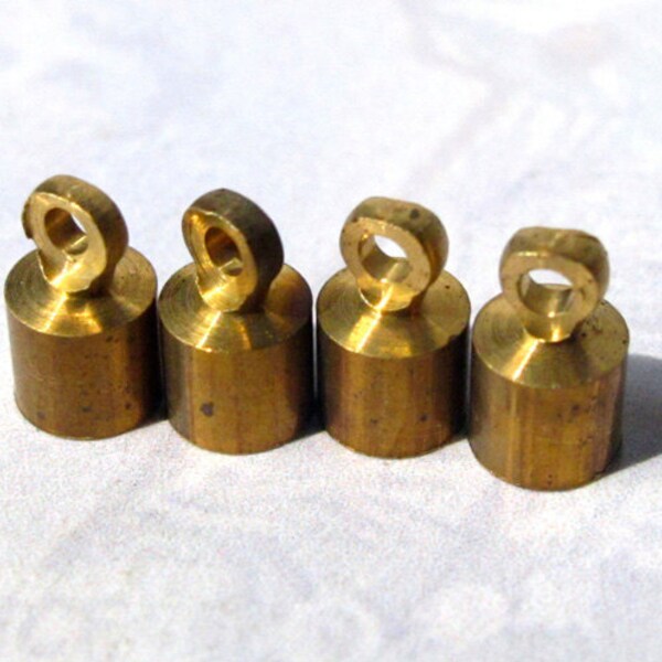 Brass End Cap - Etsy
