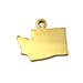 Blank Tiny Raw Brass Washington State Charms 6X A446-1 - Etsy
