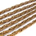 Vintage Brown Enamel Rope Chain (3 Feet) (C625) SALE - 25% Off - Etsy