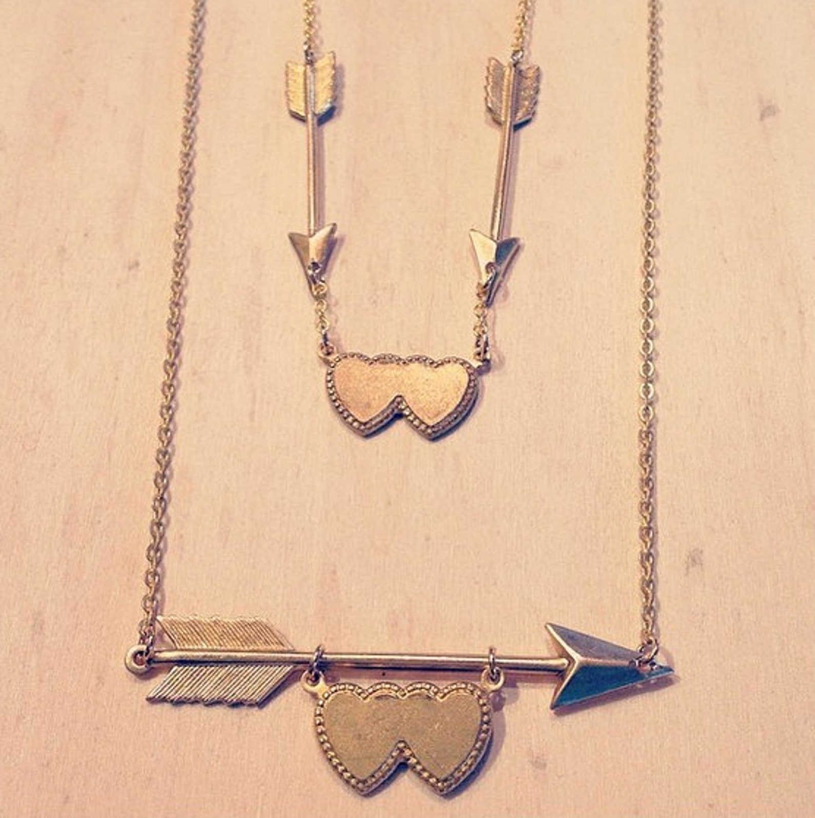 Brass Arrow Pendants 2x M798-A - Etsy