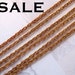 Vintage Brown Enamel Rope Chain (3 Feet) (C625) SALE - 25% Off - Etsy