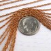 Vintage Red Brass Rope Chain soldered 5 Feet CP213-A SALE - Etsy