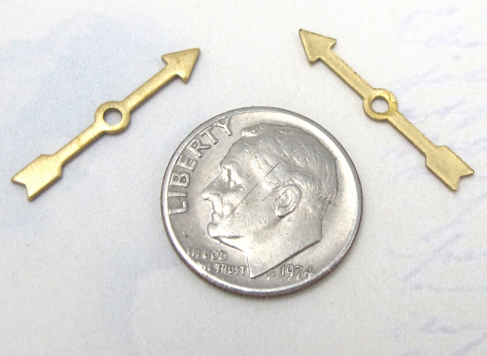 Small Brass Turning Arrows (12X) (M668) - Etsy