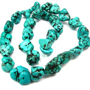Dyed Howlite Dark Turqoise Blue Rock Beads 6X NS588 SALE 25% Off - Etsy
