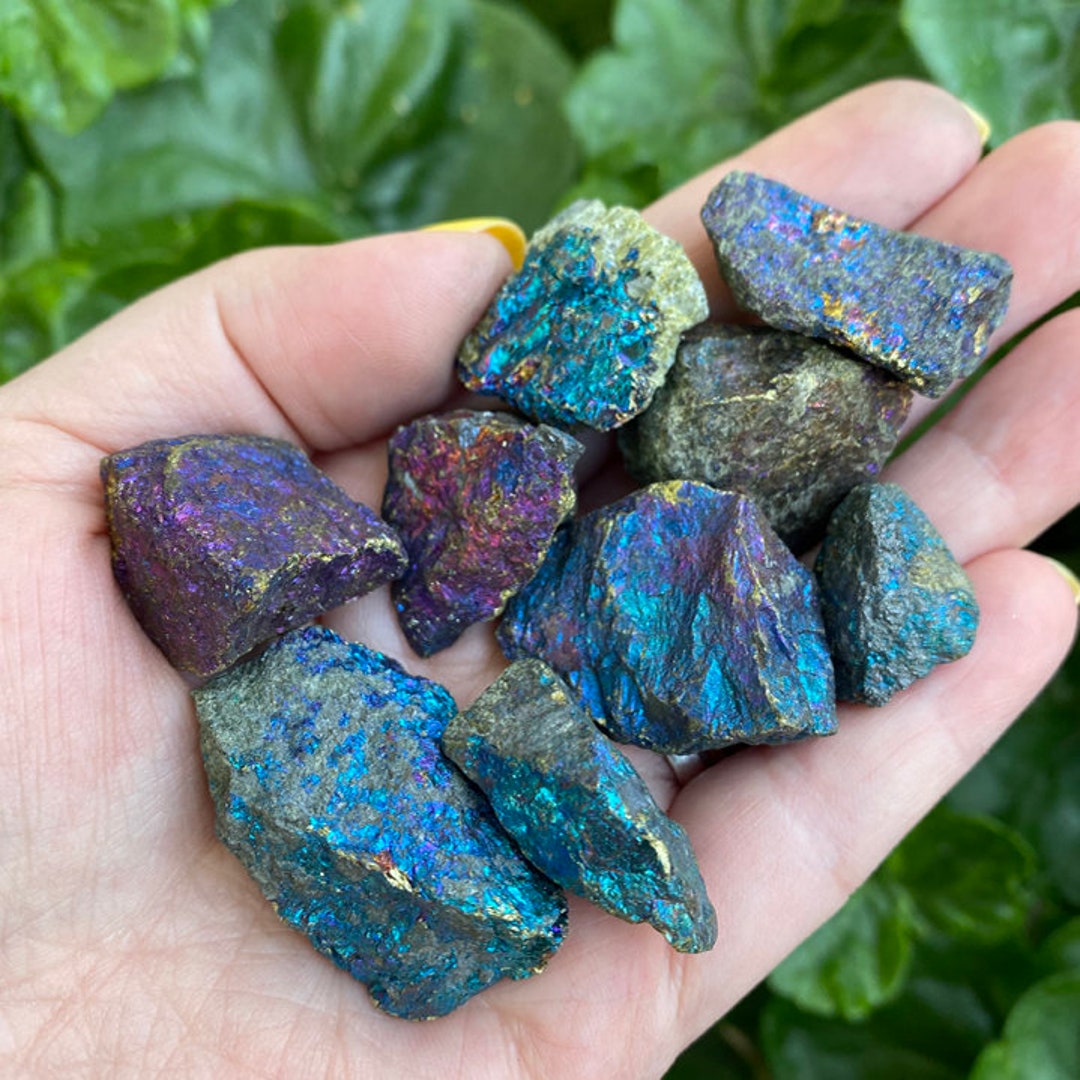Large Peacock Ore Rocks ~ Chalcopyrite (4X) (NS742) - Etsy UK