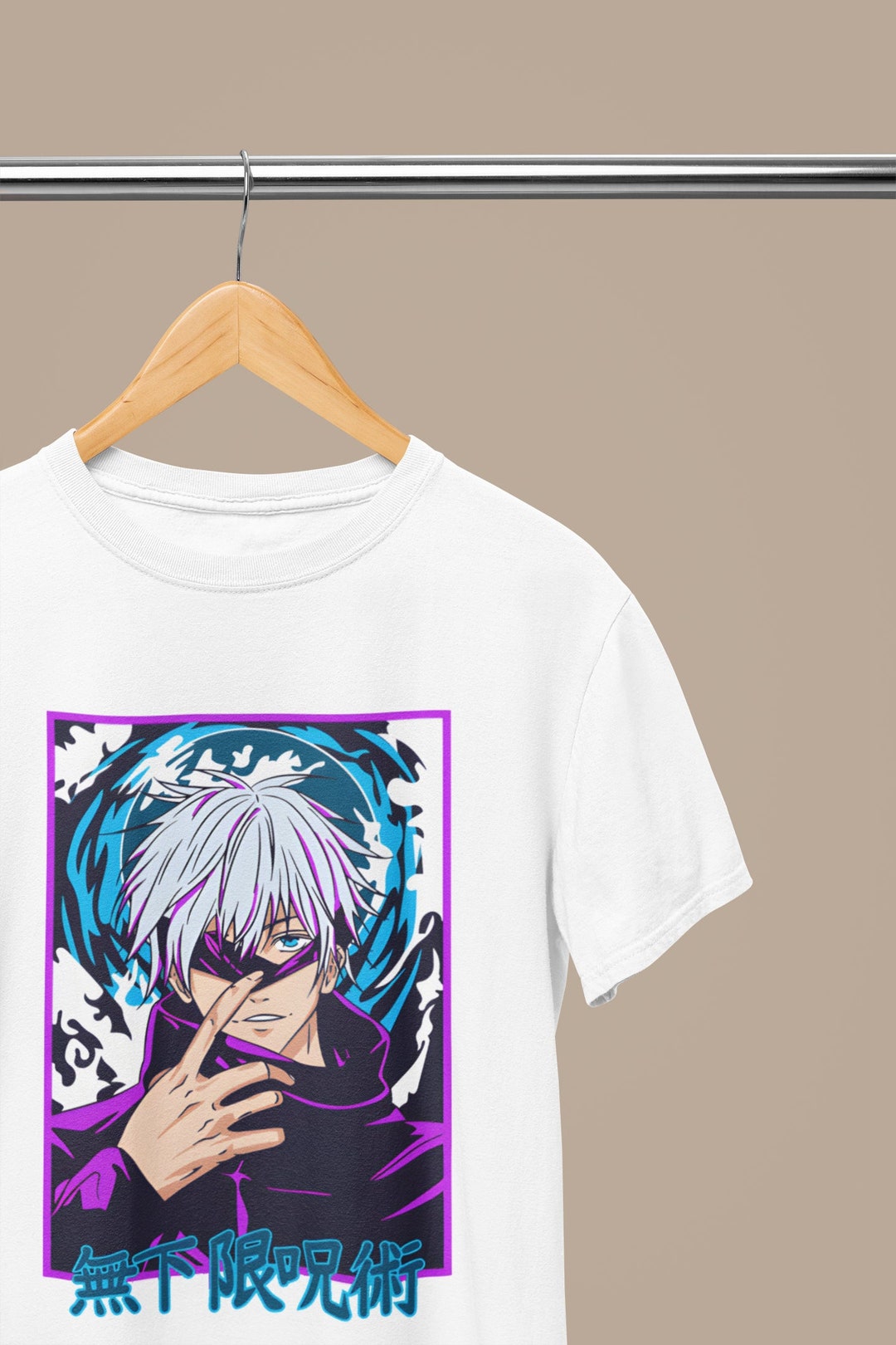 Jujutsu Kaisen Shirt, Anime Shirt, JJK Shirt, Gojo Shirt, Gojo Satoru ...