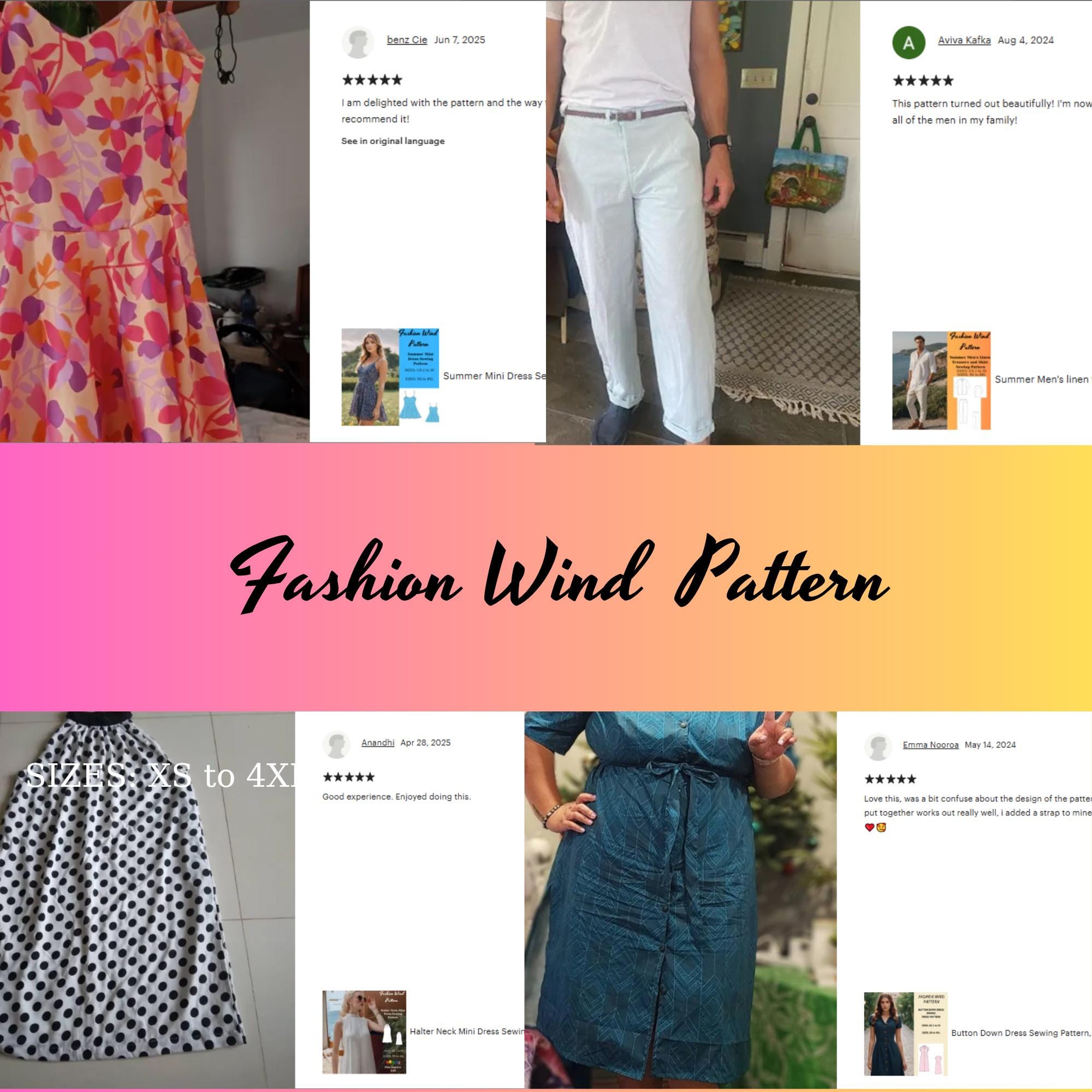 Playsuit Sewing Pattern: Mini Summer Jumpsuit, Overall Dress (A0-A4-US ...
