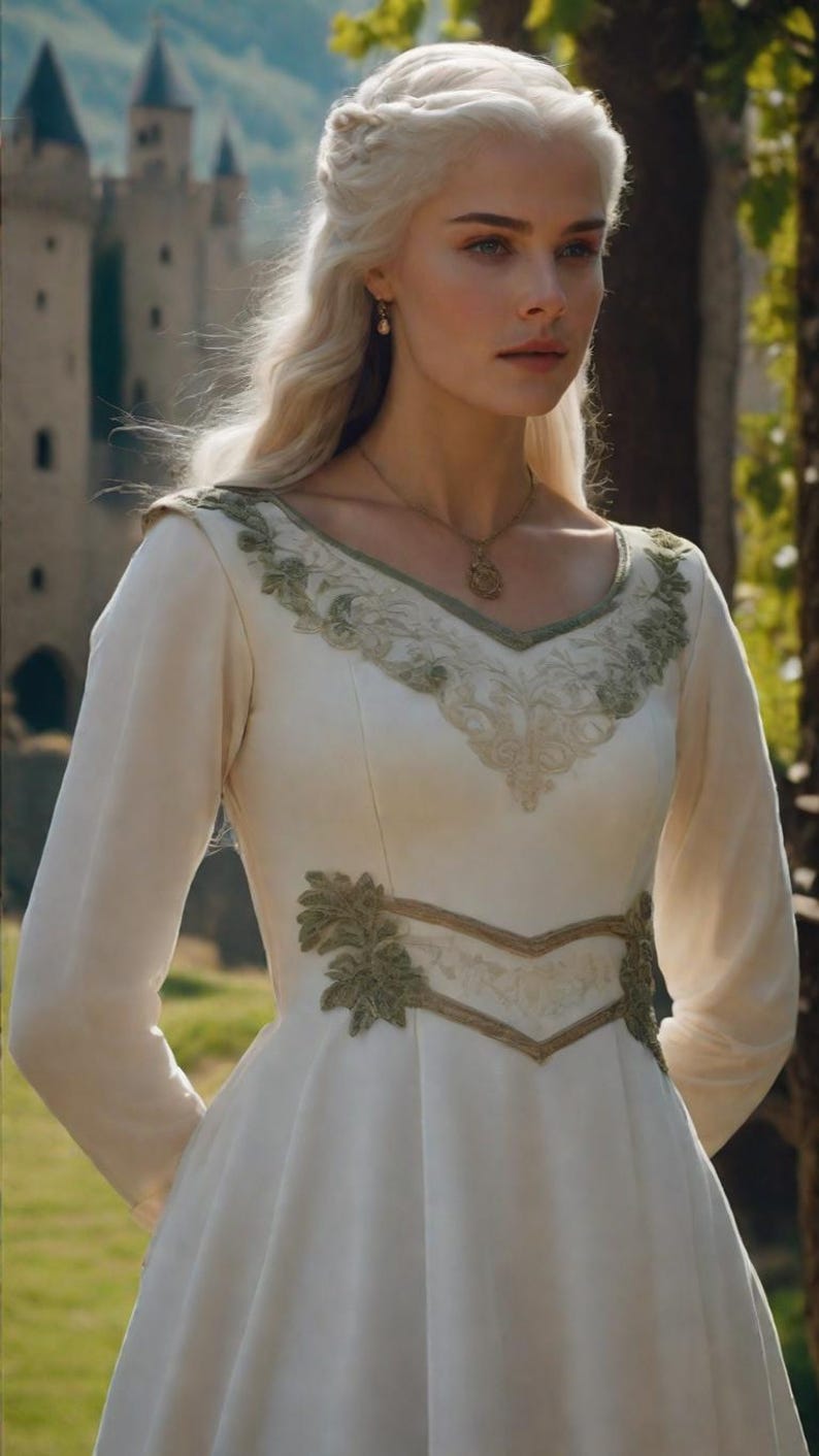 Medieval Princess Dress Sewing Pattern: Renaissance Costume (XS-4XL ...