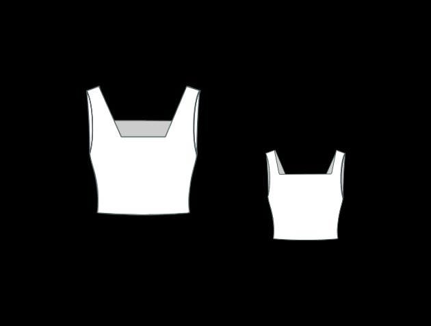 Linen Two Piece Set Sewing Pattern, Crop Top and Wide Leg Pants(digital ...