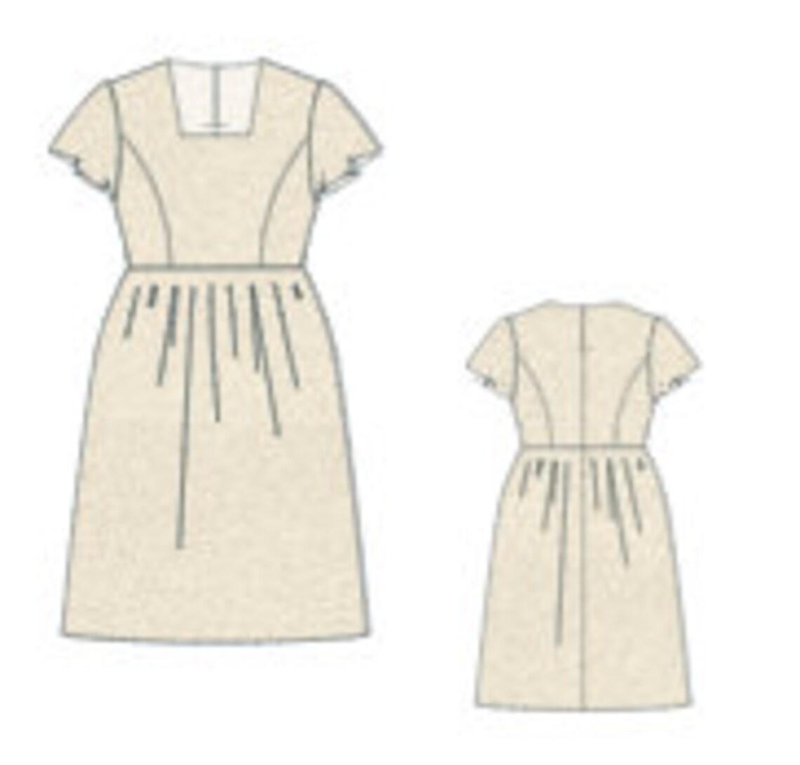 Cottagecore Dress Sewing Pattern, Sun Cottagecore Dress , XS-4XL - Etsy