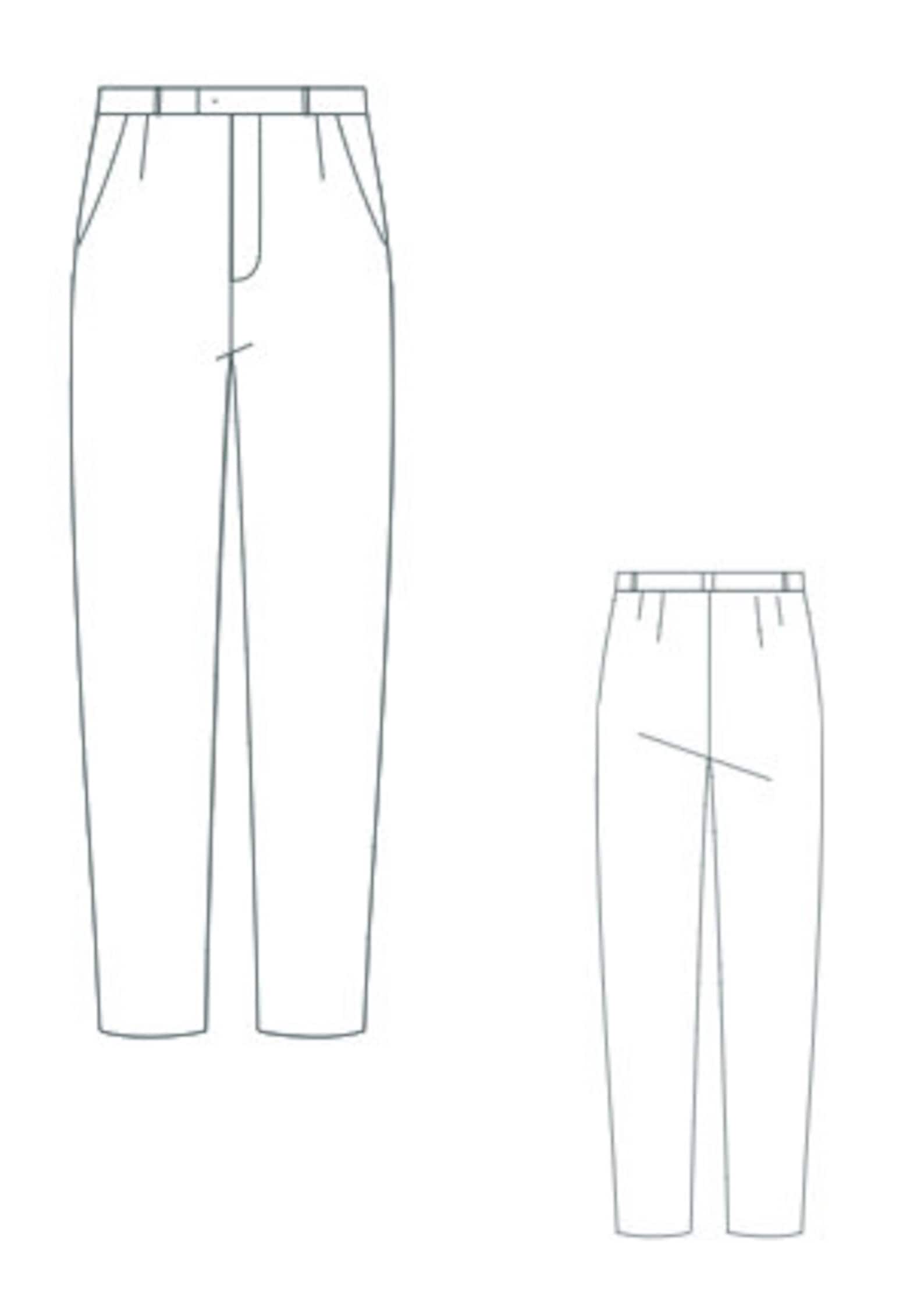 Men's Linen Trousers and Shirt Sewing Pattern: Summer Style (digital ...