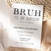 Editable Bruh Birthday Invitation Template, Printable Party Invite ...