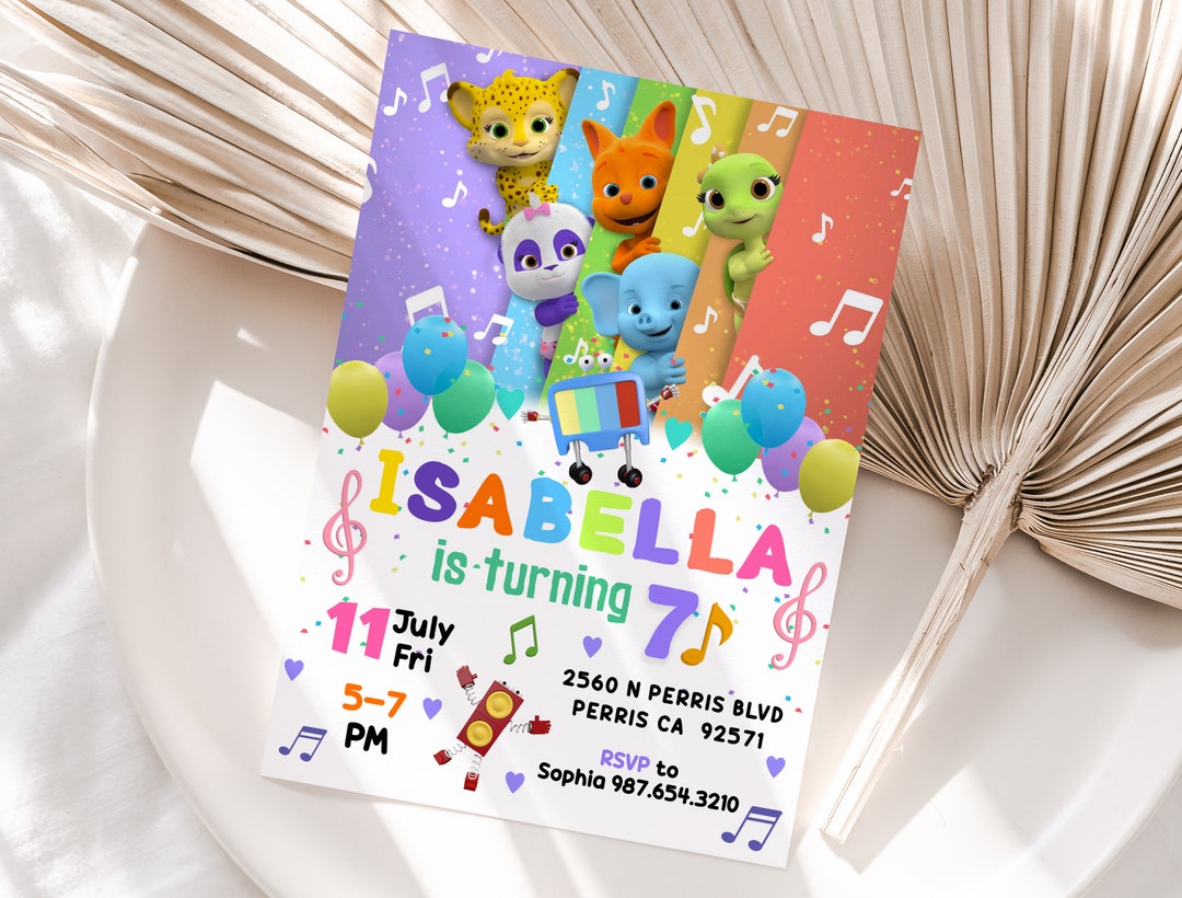 Editable Word Party Birthday Invitation Template, Printable Birthday ...