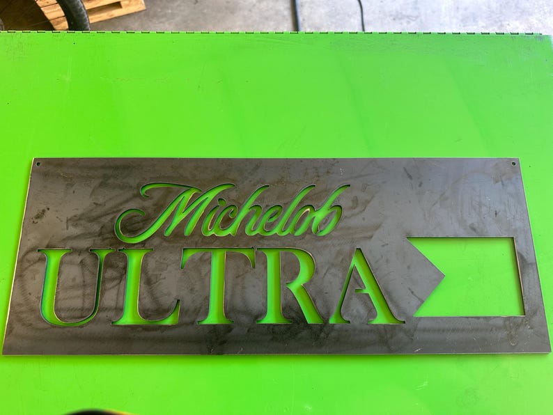 Michelob Ultra Metal Sign - Etsy