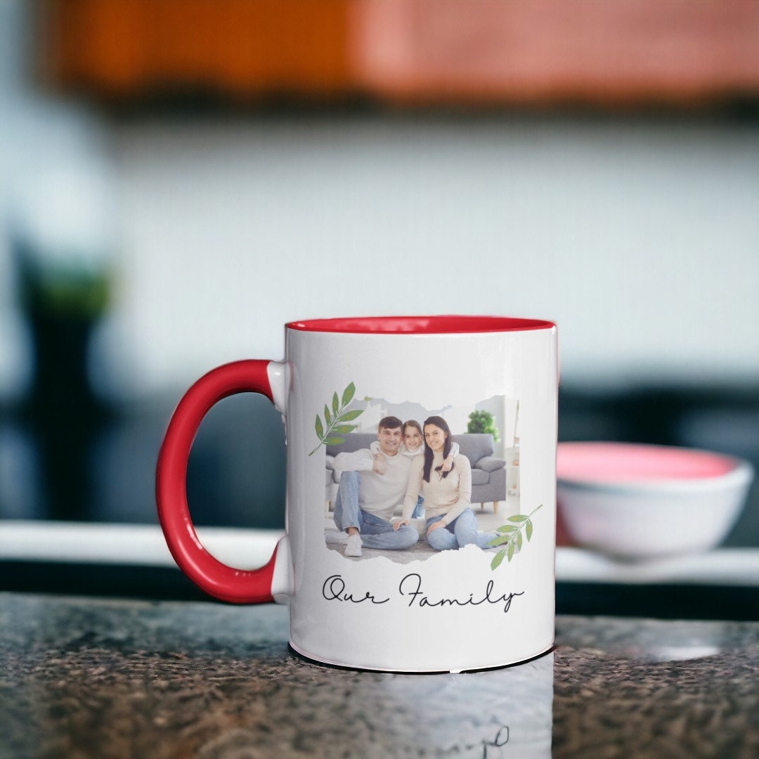 Photo Collage Travel Mug Family Mug Template Family Photo Collage Mug ...