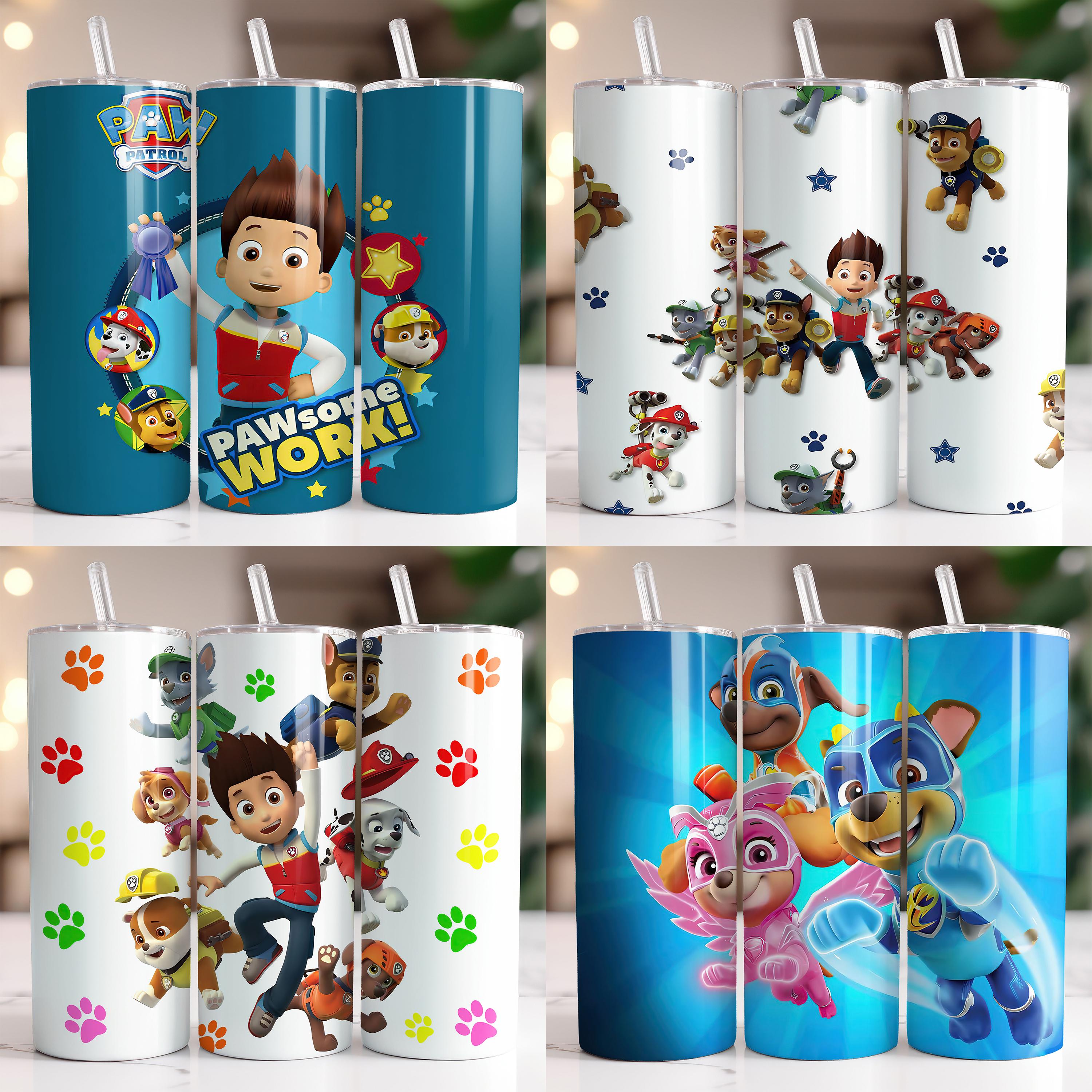 30+ Paw Ty Tumbler Wrap Bundle | 20oz Tumbler PNG Wraps | Digital 20 Oz ...