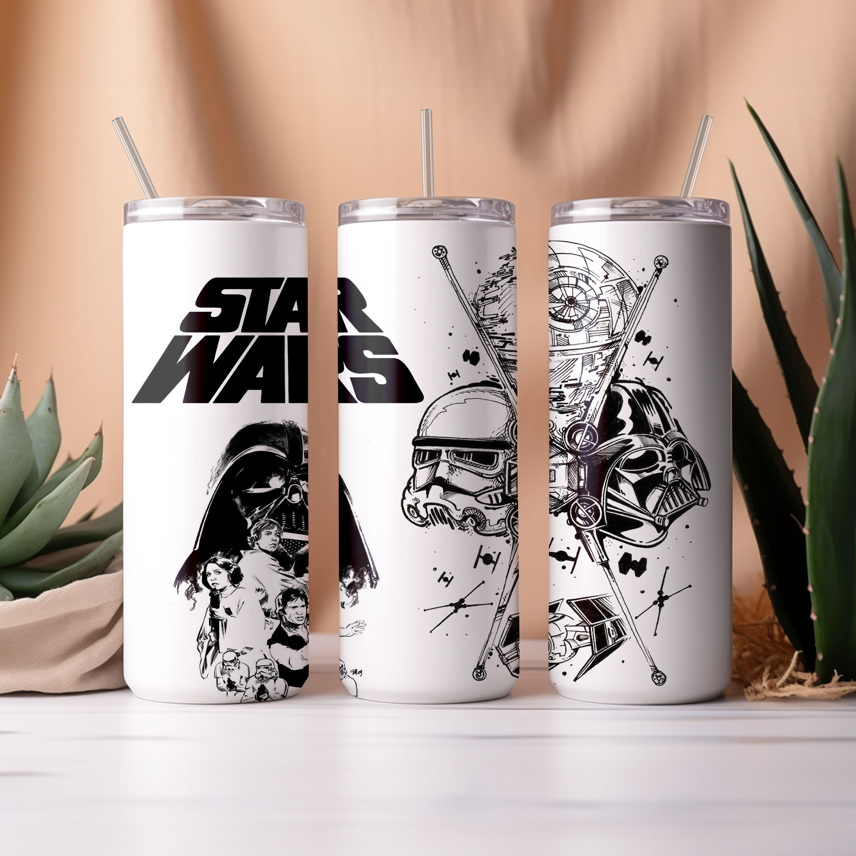Star Wars Tumbler Wrap Bundle | 20 Oz Quencher PNG Image (digital ...