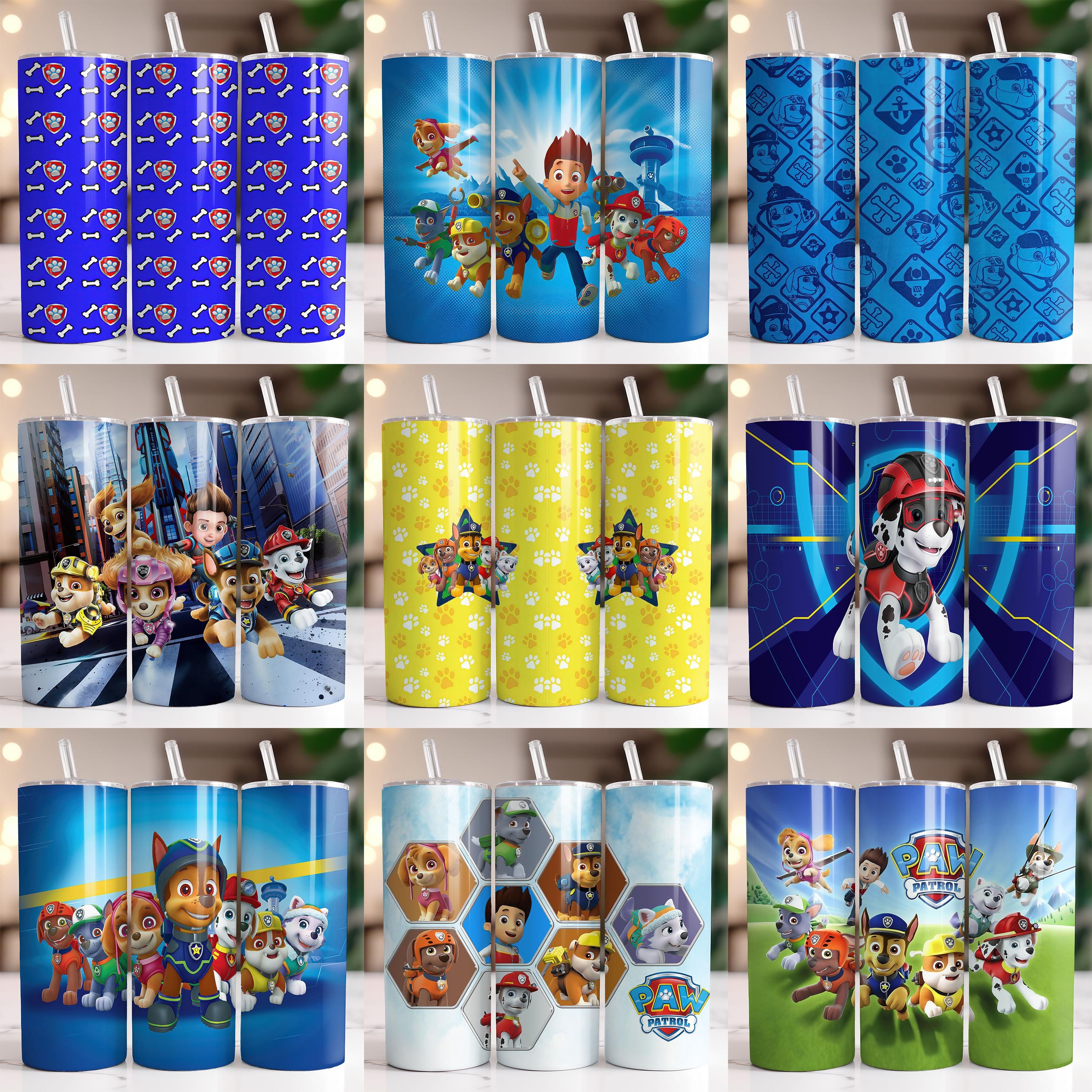 30+ Paw Ty Tumbler Wrap Bundle | 20oz Tumbler PNG Wraps | Digital 20 Oz ...