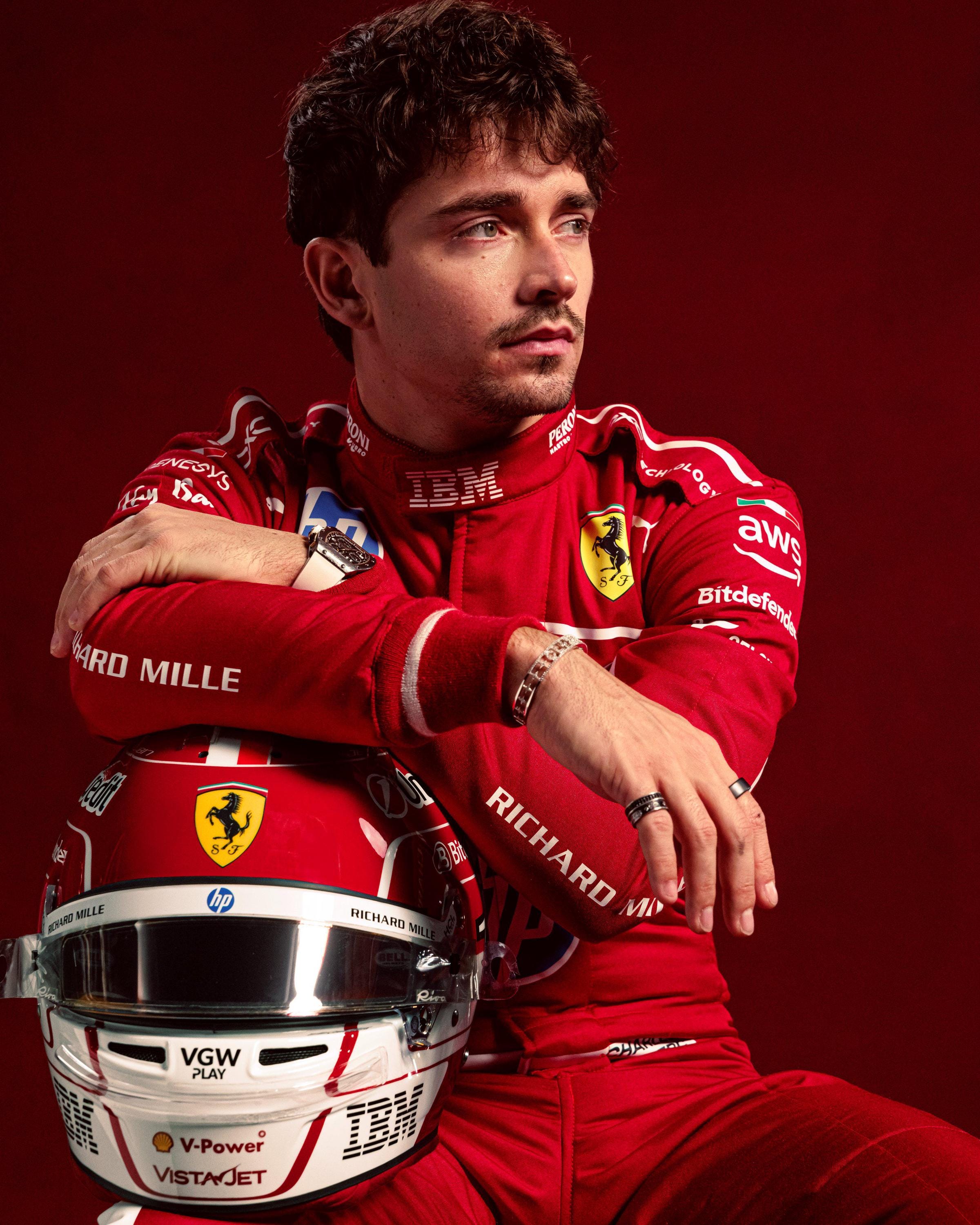 Ferrari 2025 Formula 1 Racing Suit Sponsor Logo Decals | Vinyl Cutting ...