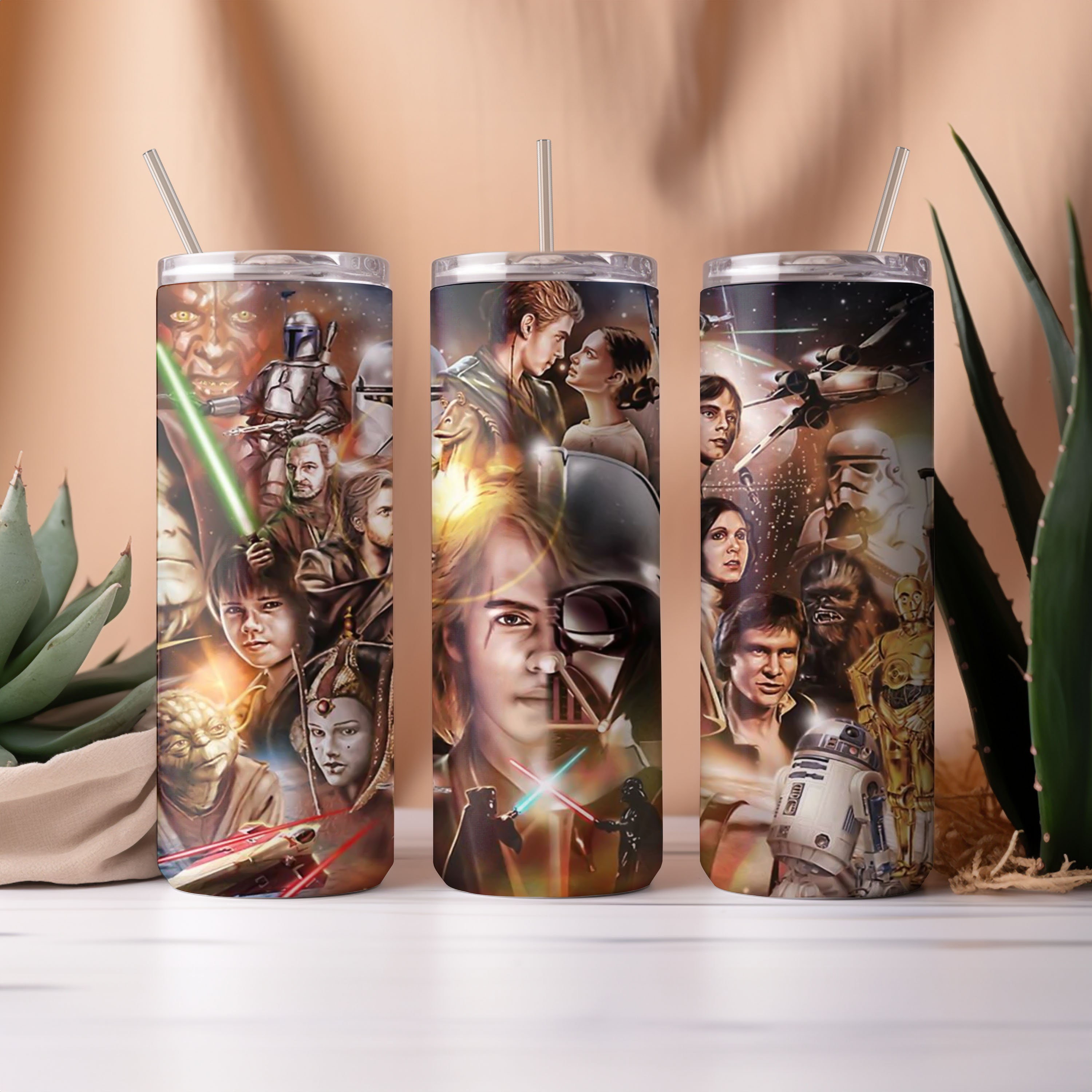 Star Wars Tumbler Wrap Bundle | 20 Oz Star Wars Quencher Tumbler PNG ...