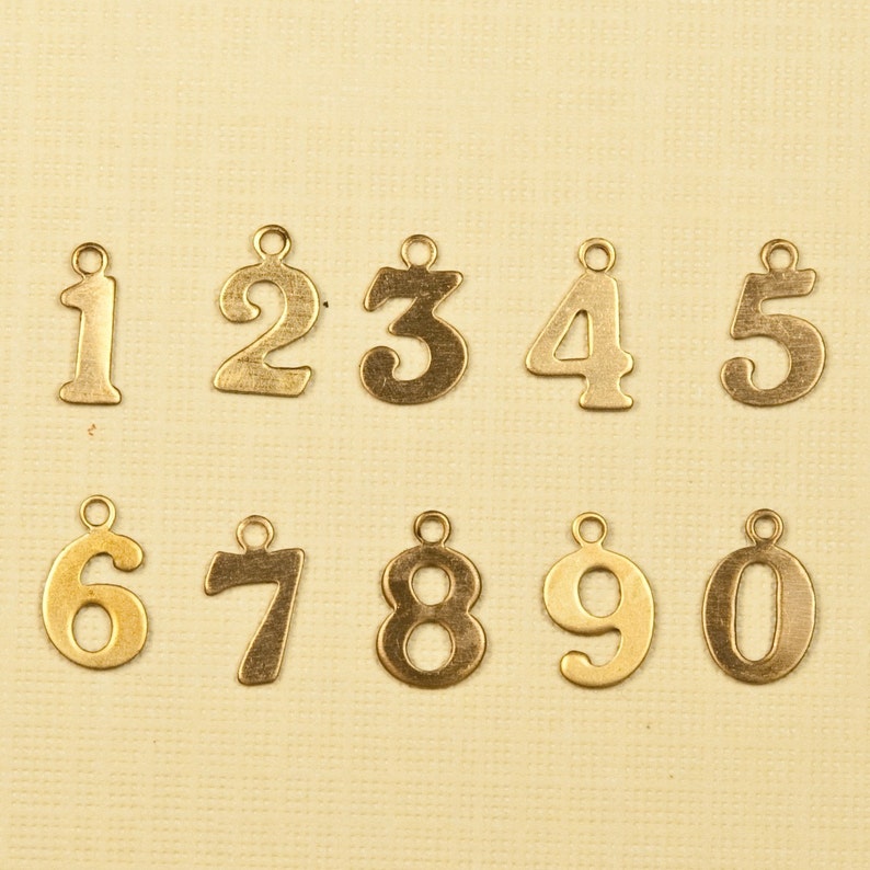 Vintage Black Celluloid Number 5 Necklace request Any Number - Etsy