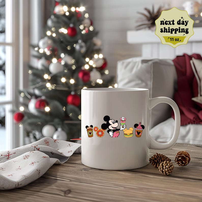 Hungry Mickey Mouse Coffee Mug, Tea Cup for Disney Fan, Mickey ...