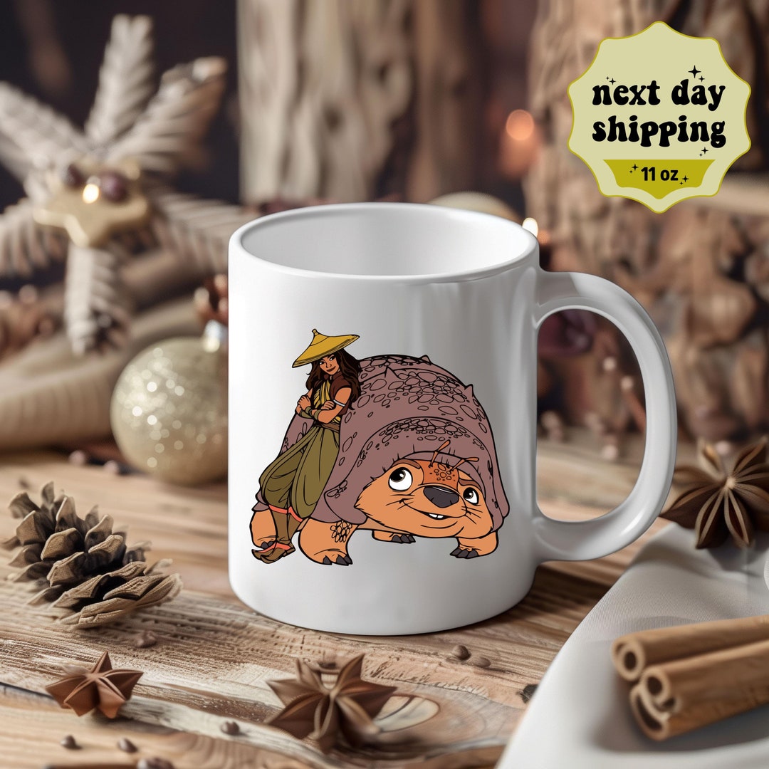 Disney's Raya and the Last Dragon Ceramic Coffee Cup, Personalized ...