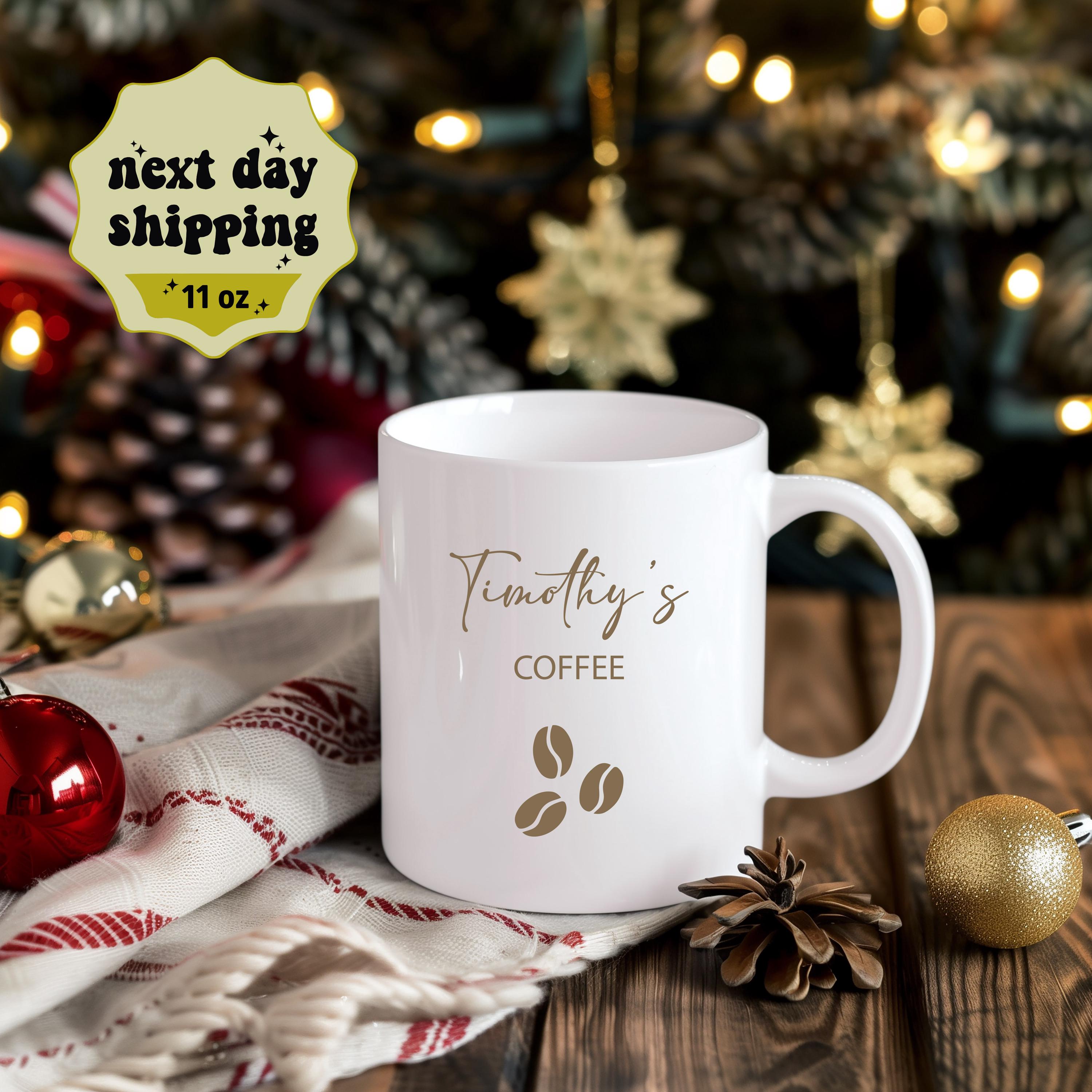 Mama's Coffee Cup, Personalized Ceramic Mug, Custom Name, Morning ...